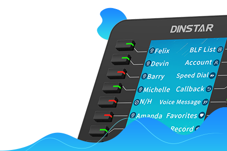 Dinstar DXP60 Color-Screen Expansion Module in Dubai, UAE | Logixer